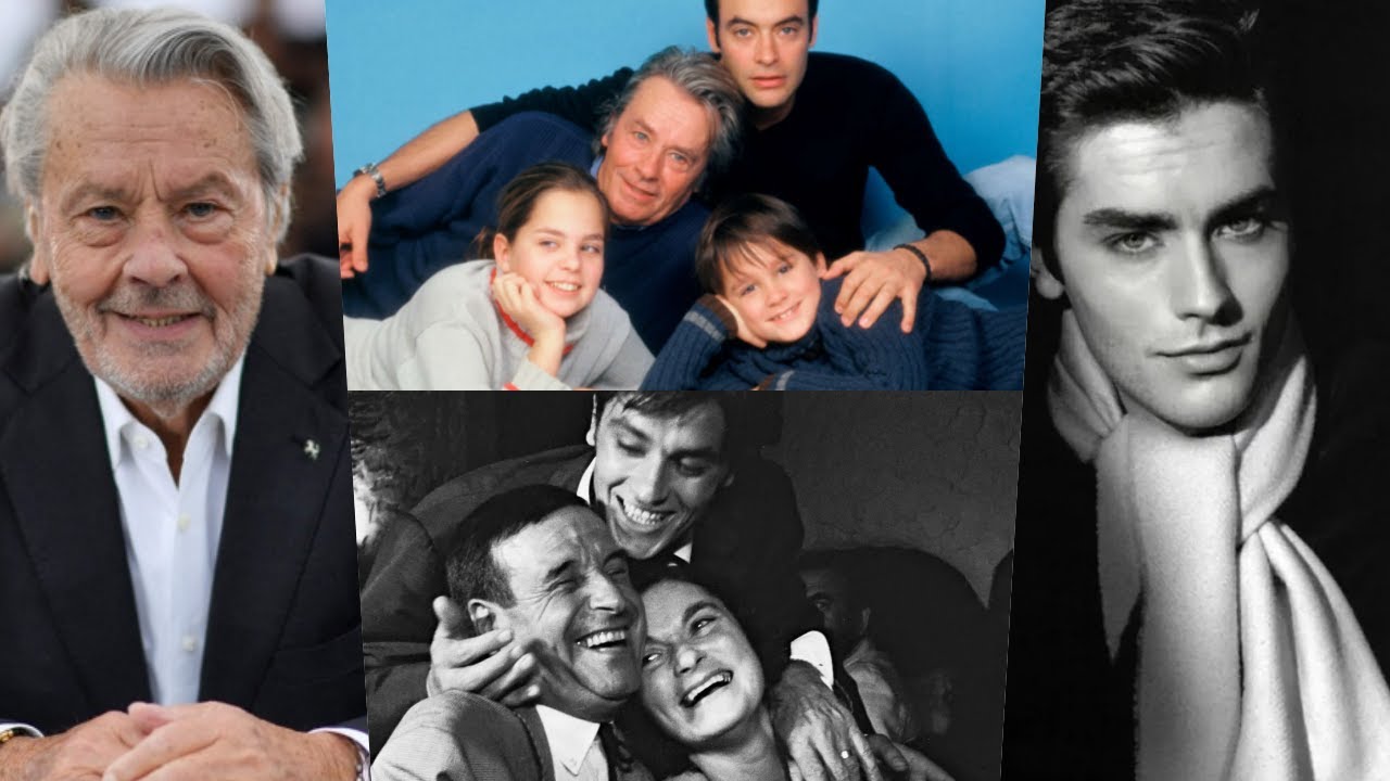 Cine sunt și cu ce se ocupă copiii lui Alain Delon